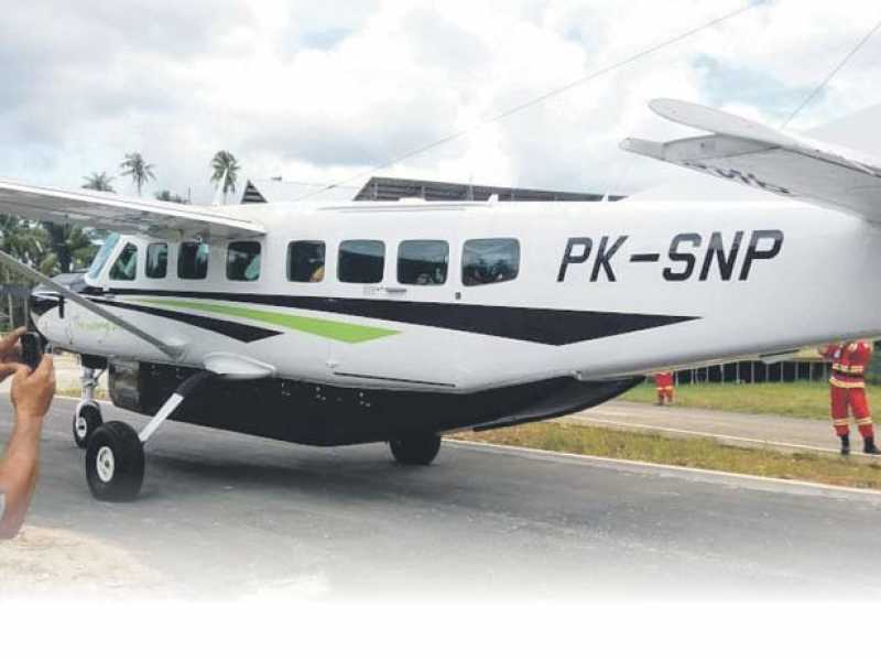 Geser Susi Air di Hanggar Bandara Malinau, Bos Maskapai Buka Kontrak ...
