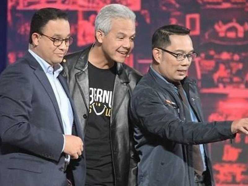 Survei Litbang Kompas: Prabowo-Ganjar Teratas, Ridwan Kamil Ungguli AHY dan Ahok