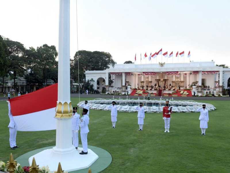 Susunan Upacara 17 Agustus di Istana Merdeka