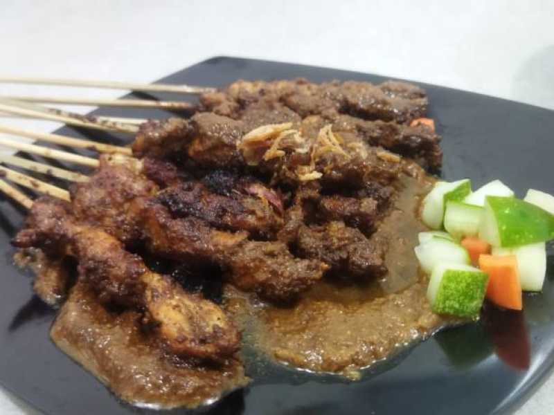 Resep Sate Ayam Bumbu Rujak, Kuliner Unik, Segar dan Bikin Nagih