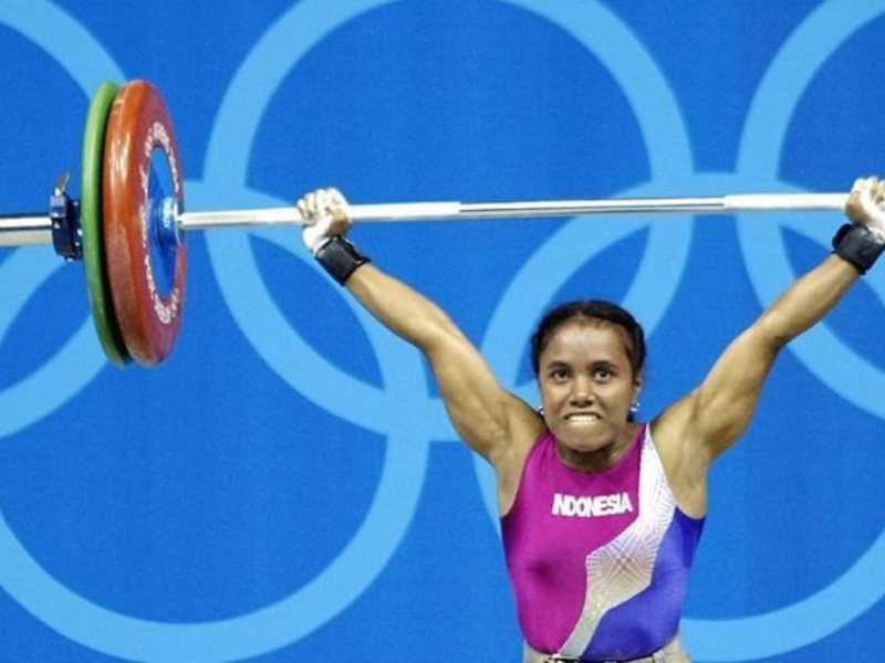 Legenda Angkat Besi RI Peraih 3 Medali Olimpiade Lisa Rumbewas ...